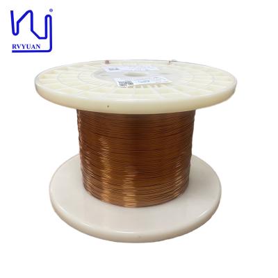 China AIW 0.5 Mm Rectangular Enameled Copper Flat Magnet Wire For Transformer / Motor for sale