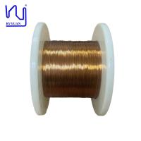 China Rectangular Wire AIW 220 0.7mm Enameled Flat Copper Wire For Motor Windings for sale
