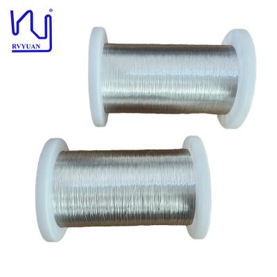 China 0.18mm 4N 99.99% OCC Enameled Soft Silver Wire For Audio for sale