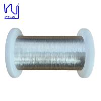 China 99.9% 0.16mm 2UEW-F Enameled Pure Silver Wire For Audio for sale