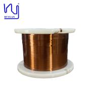 China AIW 220 0.35mmx2.0mm Polyamideimide Enameled Flat Copper Wire For Transformers for sale
