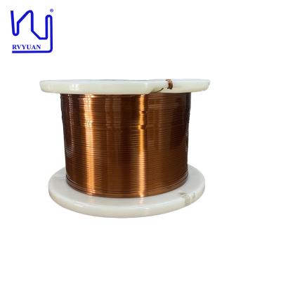 China AIW 220 0.35mmx2.0mm Polyamideimide Enameled Flat Copper Wire For Transformers for sale