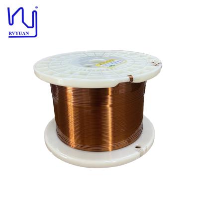 China AIW220 High Temperature 0.35mmx2mm Enameled Flat Copper Wire For Vehicle for sale