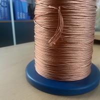 China 2UEW-F Class 155 0.03mmx2000 Twisted Copper Litz Wire for sale