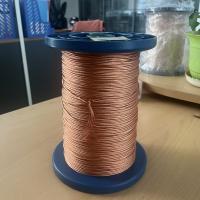 China 2UEW-F 0.03mmx2000 High Frequency Twisted Copper Litz Wire for sale