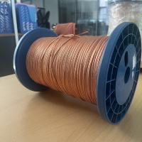 China 0.03 X 2000 Strands Twisted High Frequency Enameled Copper Litz Wire For Transformer for sale