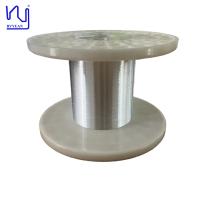 China UEW Enamel Insulation Silver Plated Wire 38AWG Voice Coils Wire 0.102mm Diameter for sale