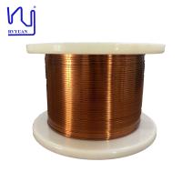 China Solderable Self Bonding 0.5mmx2.0mm Enameled Flat Copper Wire For Inductor for sale