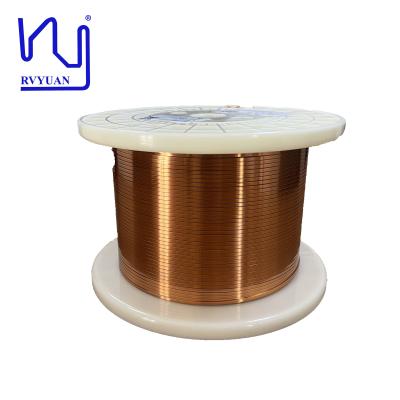 China UEWH 0.2mmx5.0mm Super Thin Enameled Flat Copper Wire For Inductor for sale