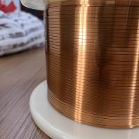 China Thermal Grade 220 Enameled Flat Copper Wire 2.0mm For Motor Winding for sale