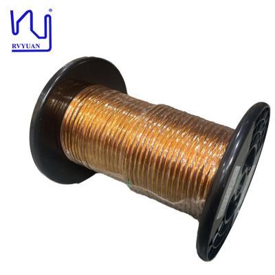 China UEWH-PI Taped Litz Wire 0.4mmx120 Copper Litz Wire For Transformer for sale