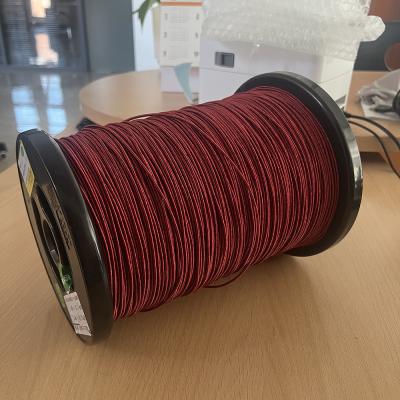 China 0.1mm*200 Multi Strands Twisted Enameled Copper Litz Wire for sale