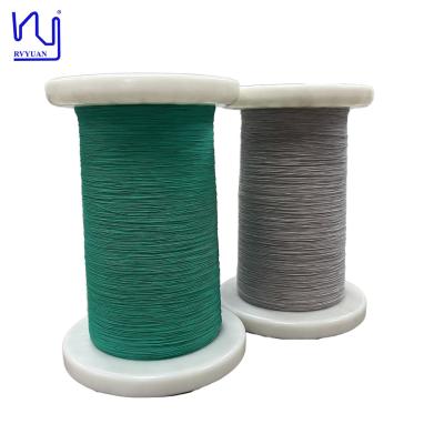 China UL Certified 0.1mmx200 Strands Color Silk Covered Litz Wire for sale