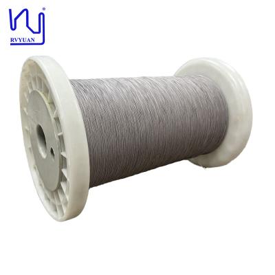 China 0.2mm Single Strand Enameled Copper Wire Nylon Covered for sale