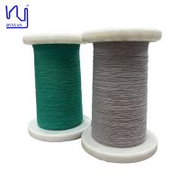 China Multiple Color Options Individual Wire 0.2mm Nylon Served Enameled Copper Wire For Audio for sale
