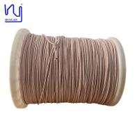 China USTC / UDTC 0.071mmx840 Silk Covered Litz Wire For Transformer for sale