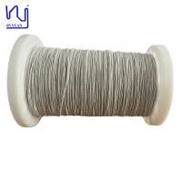 China 99.999% Pure Siver OCC Wire 0.05mm Single Wire Silk Covered Litz Wire for sale