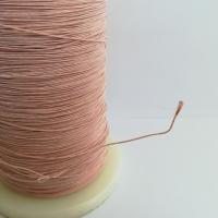 China 0.1*65 Silver Silk Covered Wire Litz For Audio for sale