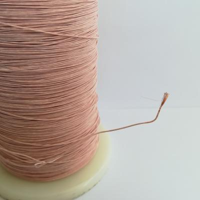 China 0.1*65 Silver Silk Covered Wire Litz For Audio for sale