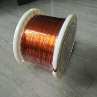 China Flat Enamelled Copper Wire , Fine Rectangular Copper Wire for Small Generator for sale