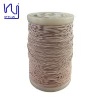 China Customizable 0.071mm* 250 Strands USTC Silk Covered Insulated Litz Copper Wire for sale