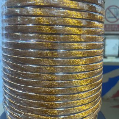 China Flat Litz Wire 0.1mmx 3800 Taped Profiled Litz Wire 9.9mmx6.0 For Transformer for sale