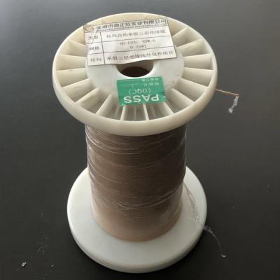 China USTC 155 0.1mm Nylon Covered Litz Wire Copper Stranded Litz Wire for sale