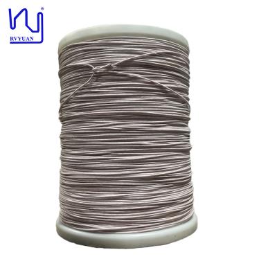 China Custom 120Strands/0.10mm Nylon Served Litz Wire for Power Transformers for sale