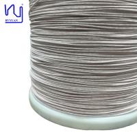 China 2USTC-F 0.1mmx120 Strands HF Silk Covered Litz Wire For Transformer for sale