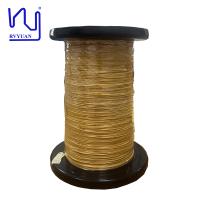 China Custom ETFE Extruded Litz Wire 0.24mmx7 Strands TIW For Transformer for sale