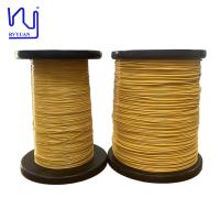 China Custom Class 155 7 Strands Extruded ETFE Insulation Copper Litz Wire for sale