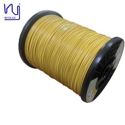 China Triple insulated wire 155℃ 0.1mm*250 ETFE/PTFE Copper Litz Wire For Transformer for sale