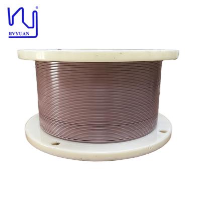 China PEEK wire 1.4mmx2.0mm Enameled Flat Copper Wire for sale