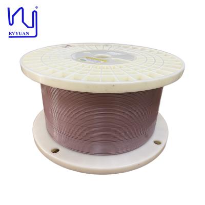 China High Temperature PEEK wire 2.0mm 4.0mm 5.0mm Enameled Flat Copper Wire for sale