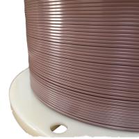 China Custom PEEK wire 1.4mmx2.0mm Enameled Rectangular Copper Wire for sale