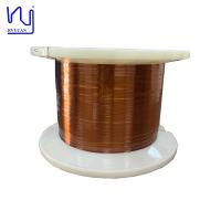 China Size 0.35mm*0.8mm Enameled Copper Flat Wire for sale