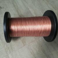 China 2uew 155 High Frequency Copper Litz Wire Muti Strands for sale