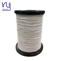 China Customized USTC UEW 0.1mm Stranded Silk Covered Litz Wire for Wireless Charging Coils for sale