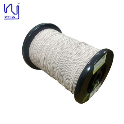 China 44/0.2mm Class 155/180 Solid Silk Covered Litz Wire Round Type for sale