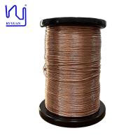 China 4KV Mylar Litz Wire 0.2mmx80 Copper PET Taped Litz Wire for sale