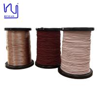 China PET Taped Litz Wire 0.2mmx80 Copper Stranded Wire for sale