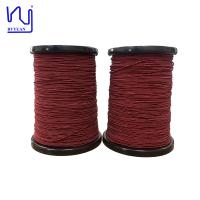 China 0.08 Dia Enameled Copper wire Wire Silk covered Litz Wire 270 strands Copper Conductor Solid for sale