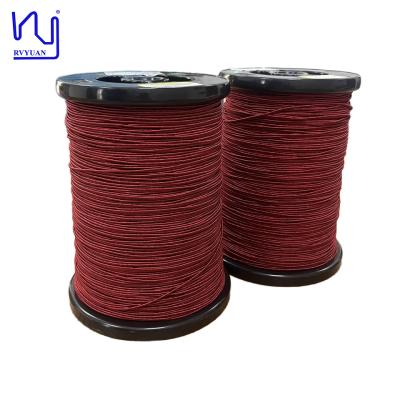 China USTC Class 155 0.08mm*270 Insulated Silk Covered Copper Litz Wire 1100V Rated Voltage for sale