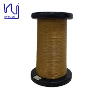 China Custom ETFE 155℃ Reinforced Insulation 0.15mm Tripe Insulated Wire for sale