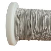 China 99.999% 5N OCC Naturel Silk Covered Litz Wire For Audio Cable for sale