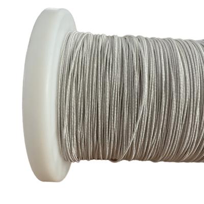 China 99.999% 5N OCC Naturel Silk Covered Litz Wire For Audio Cable for sale