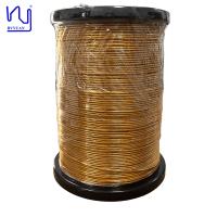 China Custom Litz Wire 0.03mmx600/2000 Kapton taped Copper Litz Wire for sale