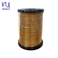 China Taped Litz Wire 5000V Polyimide Film Wrapped Mylar Film Covered Copper Wire for sale