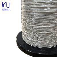 China Enameled USTC Wire 0.055mmx126 Natural Silk Covered Silver plated copper litz wire for sale