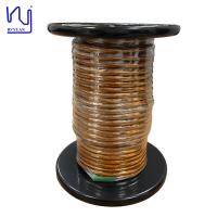 China Flat taped litz wire 0.071x6500 PI Insulation Litz Wire For Transformer for sale